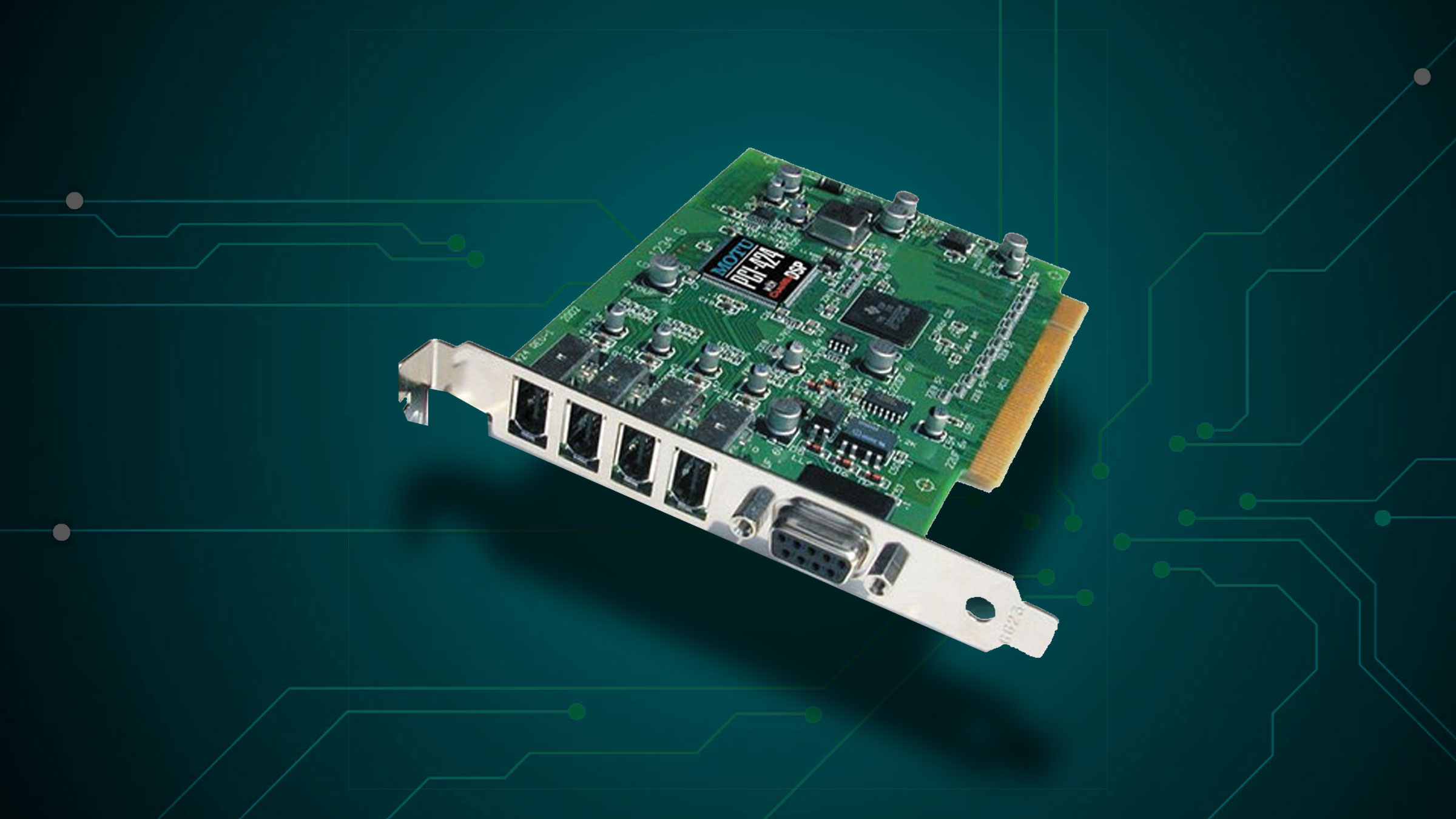 The PCIe-424 card is now shipping | News | MOTU.com