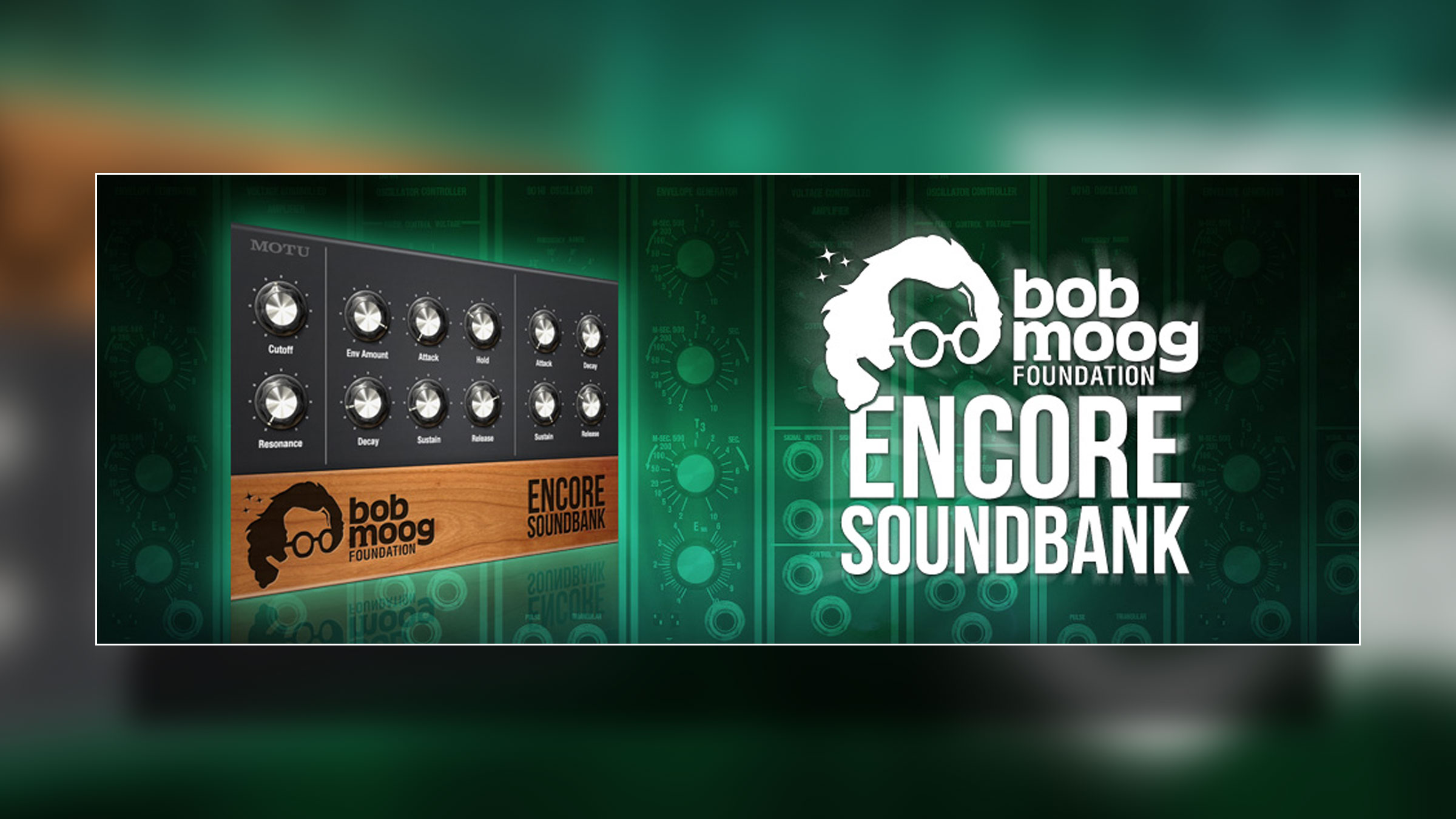MOTU Releases The Bob Moog Foundation Encore Soundbank | News | MOTU.com