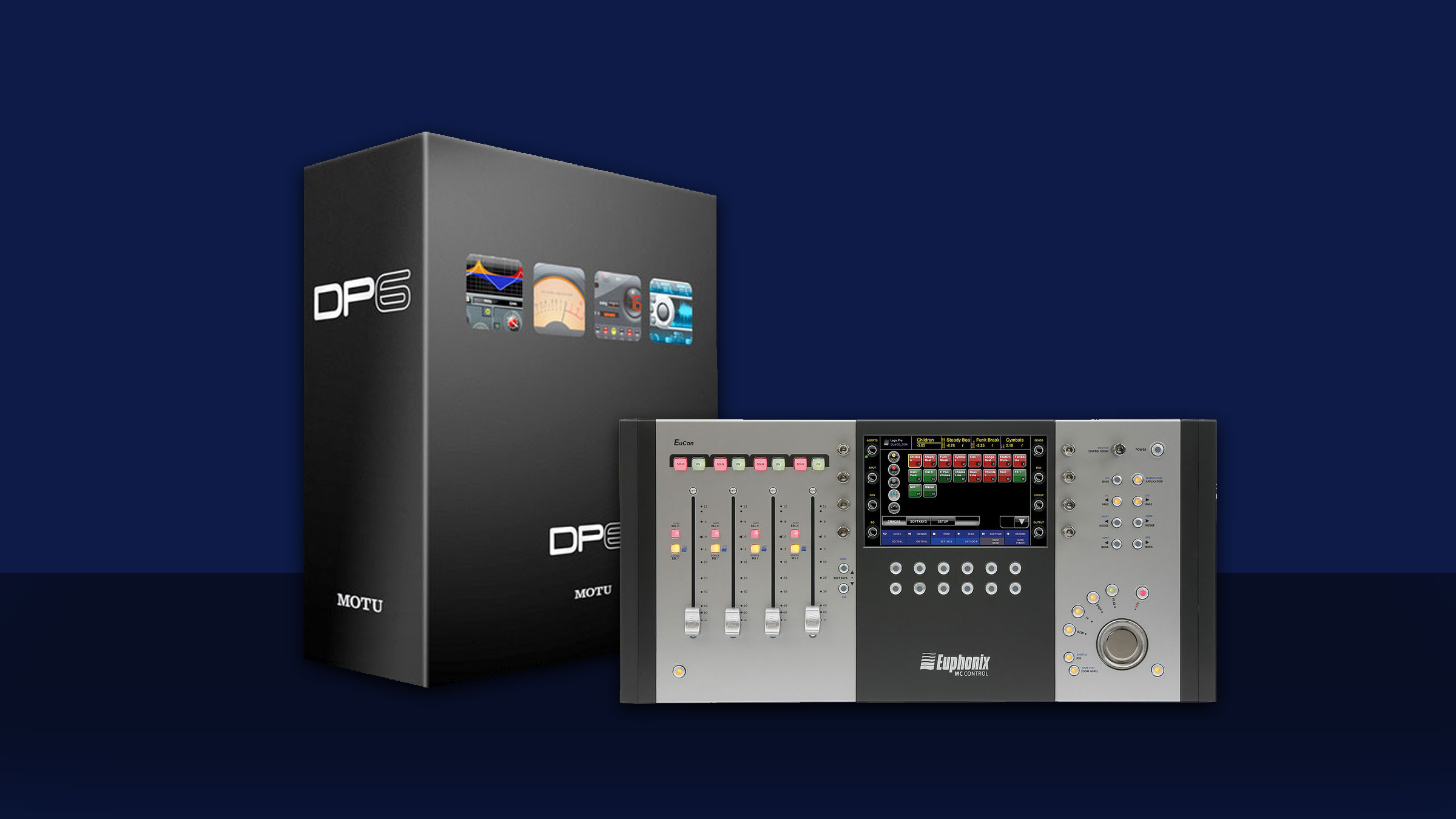 New high-end console technology for DP6 | News | MOTU.com