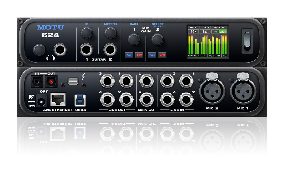 Introducing two new audio interfaces: the 624 and 8A | News | MOTU.com