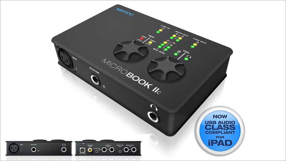 Introducing the MicroBook IIc | News | MOTU.com