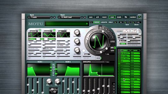 MX4 Version 2.2 now supports DP6 instrument pre-rendering | News | MOTU.com