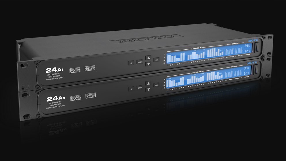 Introducing the 24Ai and 24Ao | News | MOTU.com