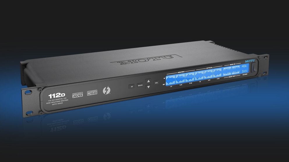 Introducing the 112D | News | MOTU.com